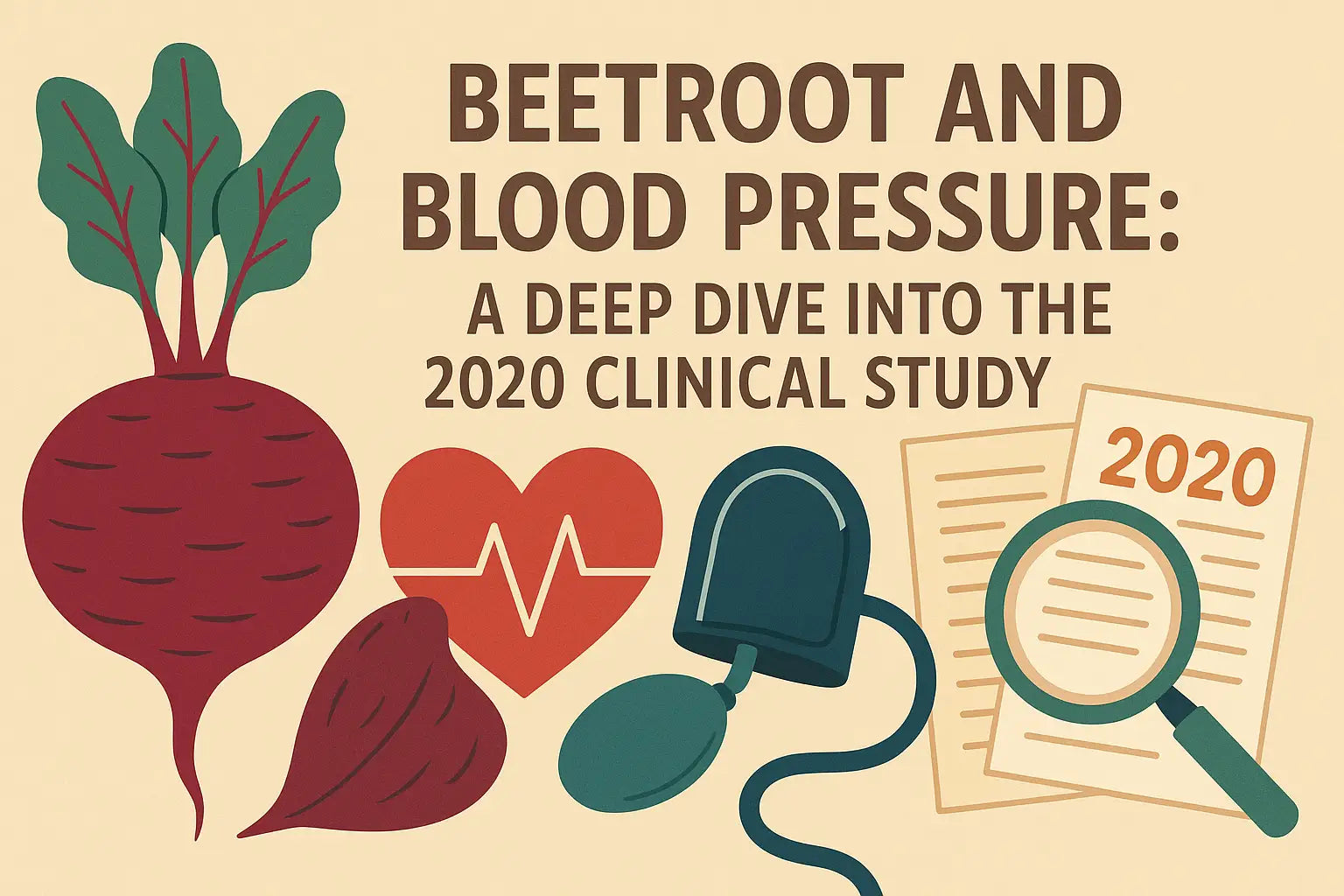 Beetroot and Blood Pressure: A Deep Dive into the 2020 Clinical Study