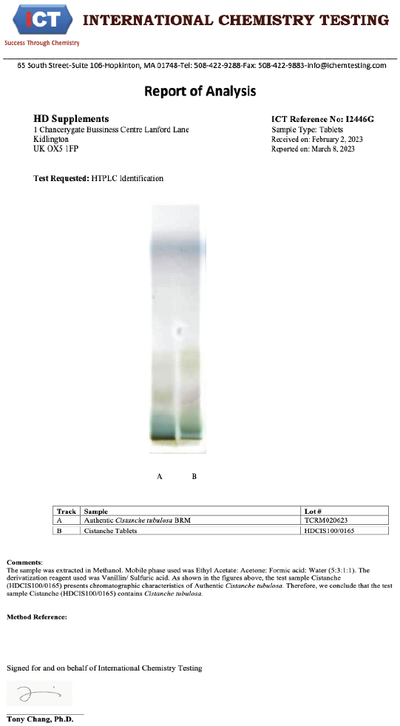 3rd-Party Test Results – Natural Foundation Supplements